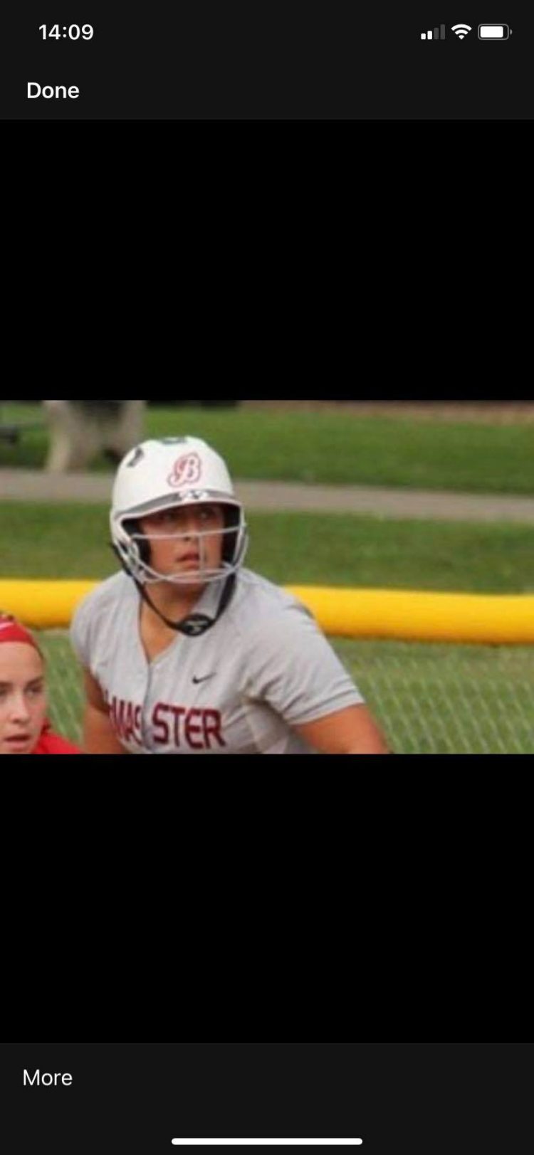Mikenzie Sandy was proud to play ball for McMaster Marauders