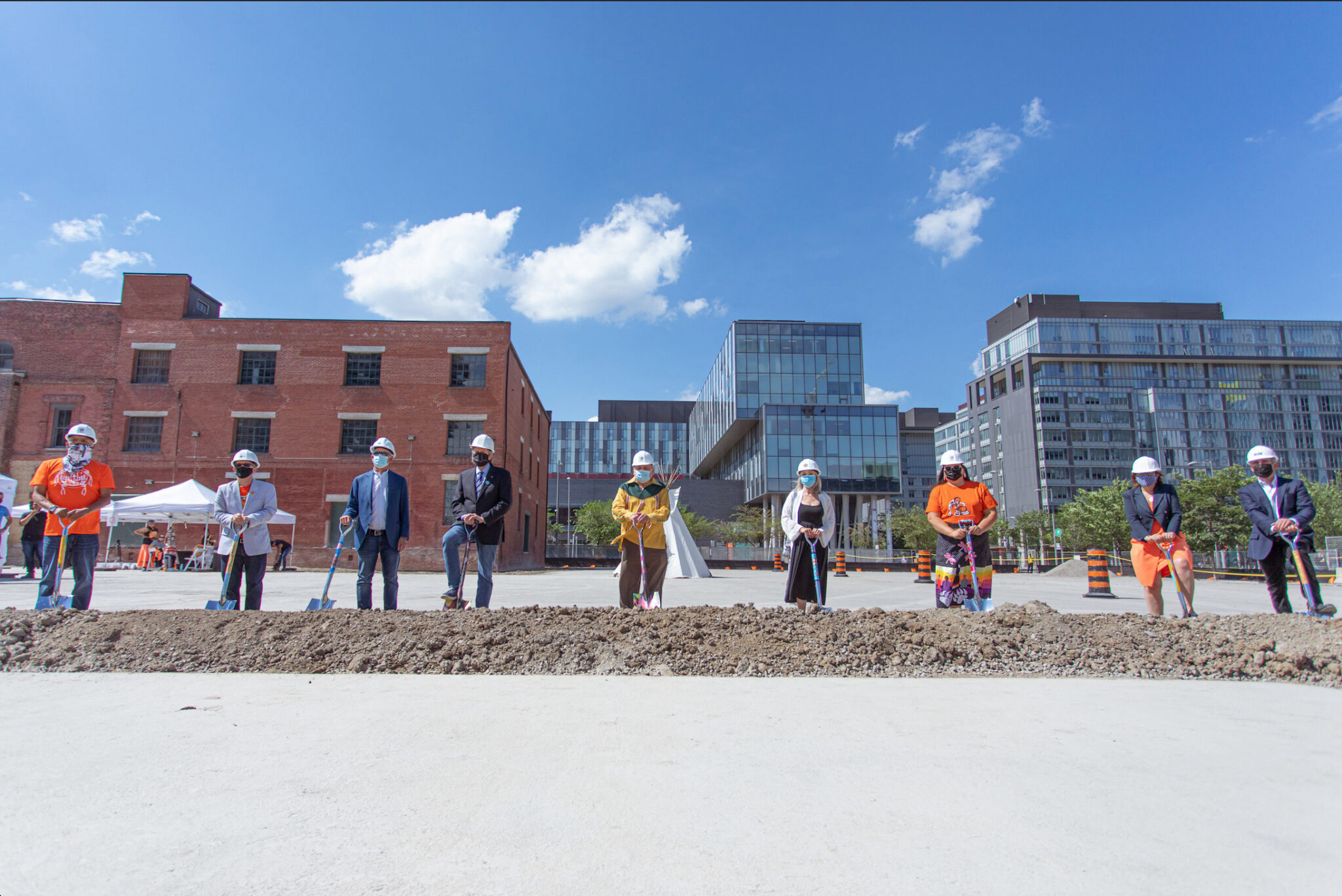 Ceremony for Ontario's new Indigenous Hub in Toronto