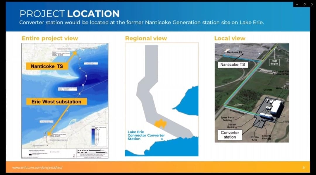 Two economic partnership offers on Lake Erie project are final