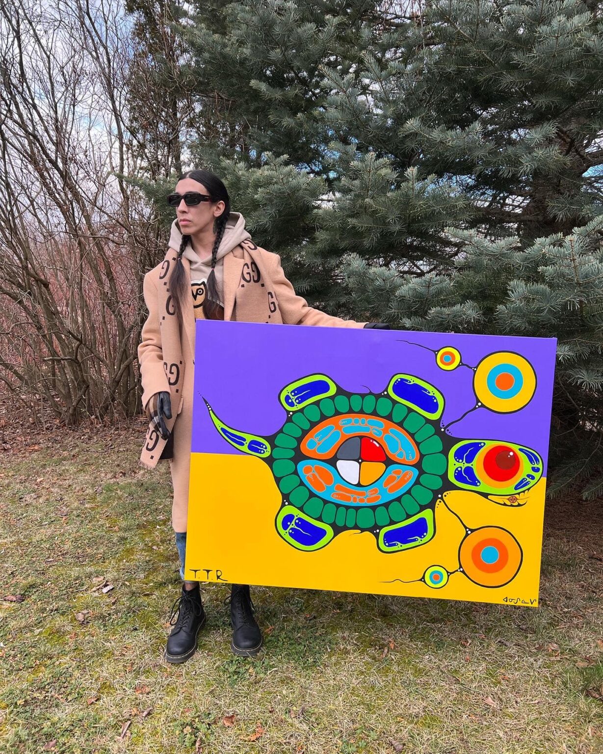 Indigenous artwork featured on Maple Leafs warm-up jerseys